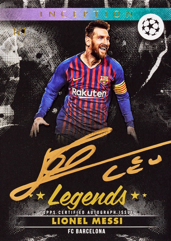 2024-25 Topps Inception UEFA Club Competitions INC25 Soccer 12 Hobby B ...